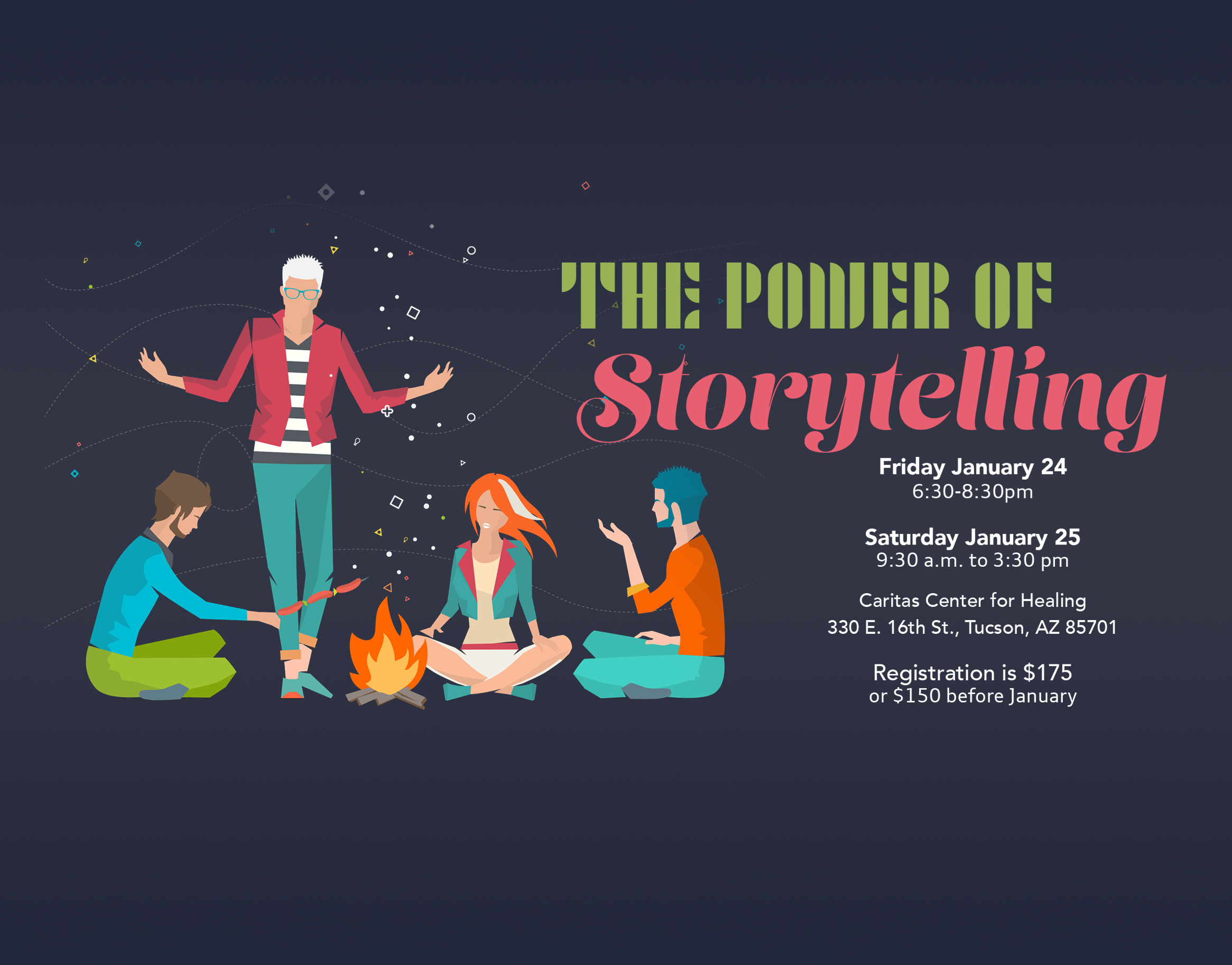 Power of Storytelling Workshop January 24-25 - Molly McCloy